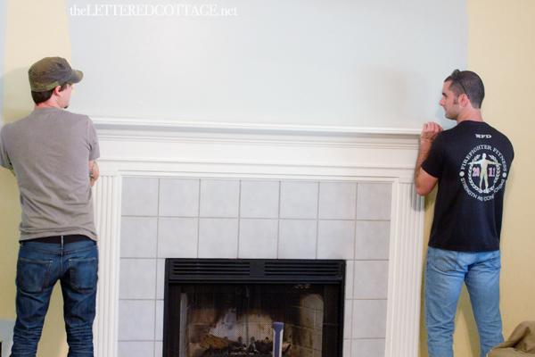 Fireplace_Makeover_Redo_DIY - The Lettered Cottage