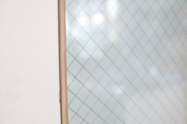 Wire in Glass | Office Door - The Lettered Cottage