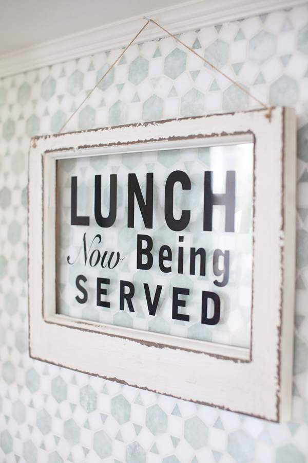 Lunch Is Now Being Served Sign The Lettered Cottage Kitchen The Lunch Is Now Being Served Sign The Lettered Cottage Kitchen The